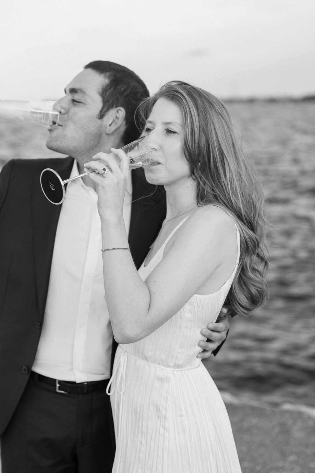 Harper & Aaron // North Ave Lakefront Session | evphotographychicago.com