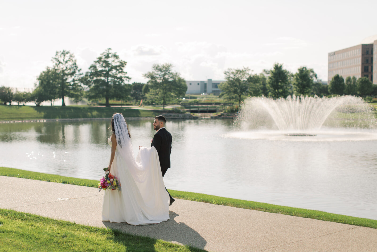 Ruby + Gabe at The Westin Chicago Northwest | evphotographychicago.com